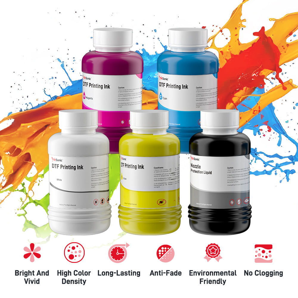 DTF Ink for Direct to Film Printing – InkSonic