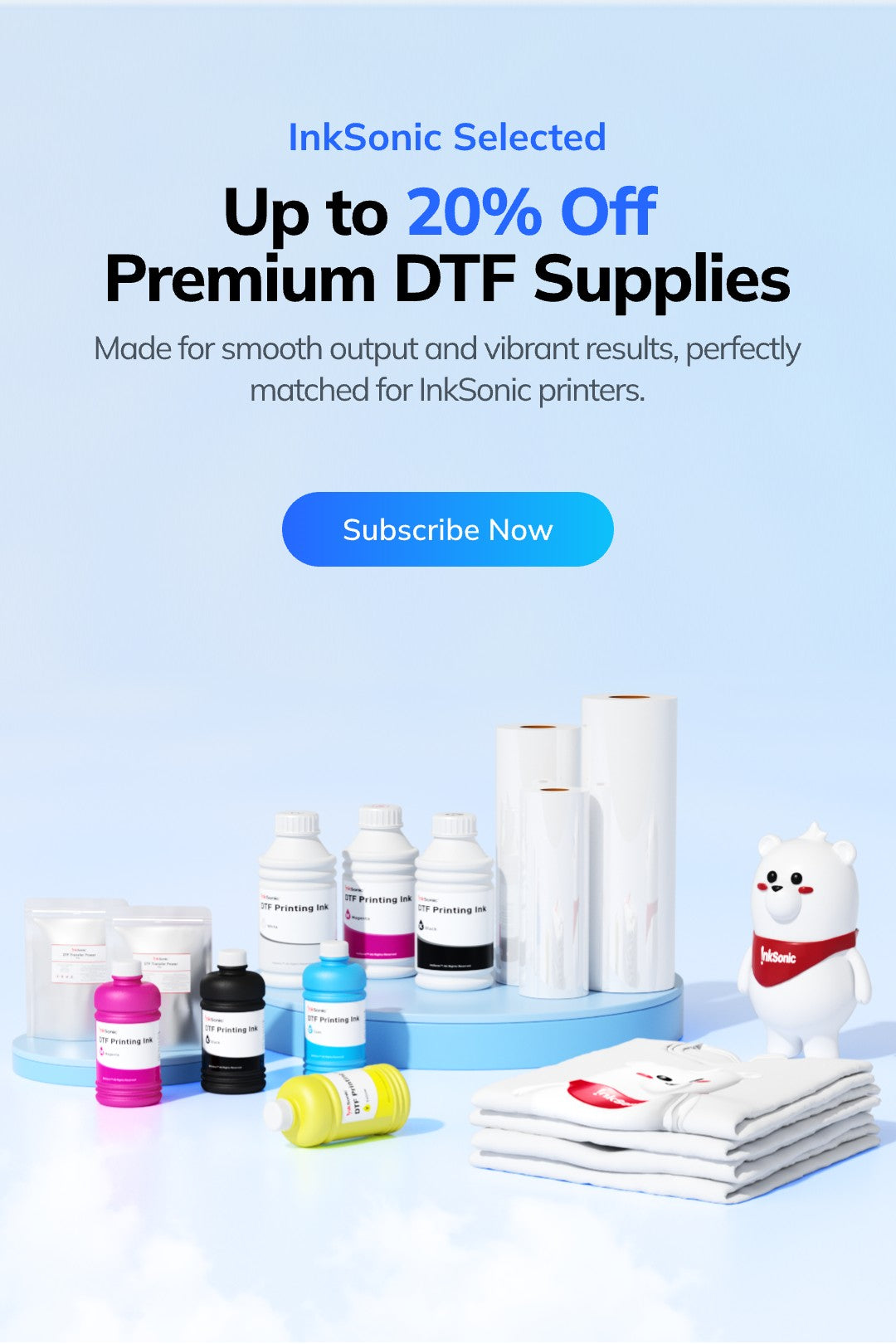 Shop Best DTF & UV DTF Printers - InkSonic