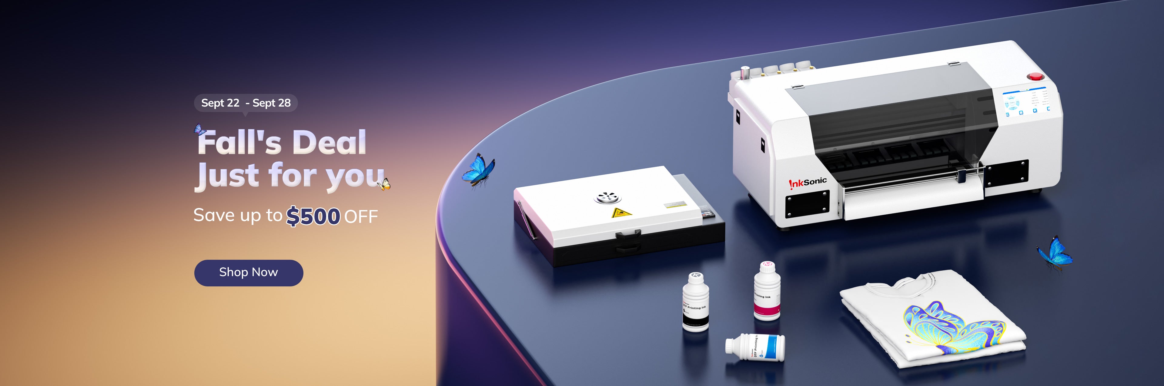 Shop Best DTF & UV DTF Printers - InkSonic