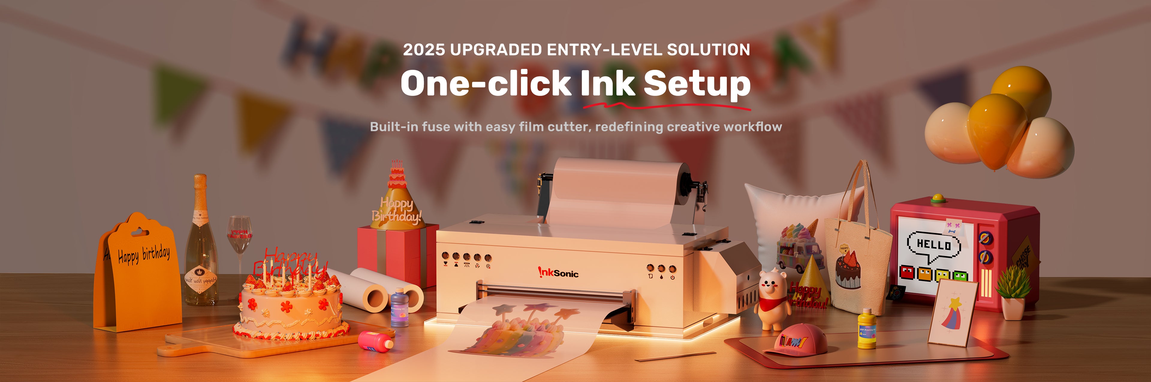 InkSonic L1800 A3+ DTF Printer E13A