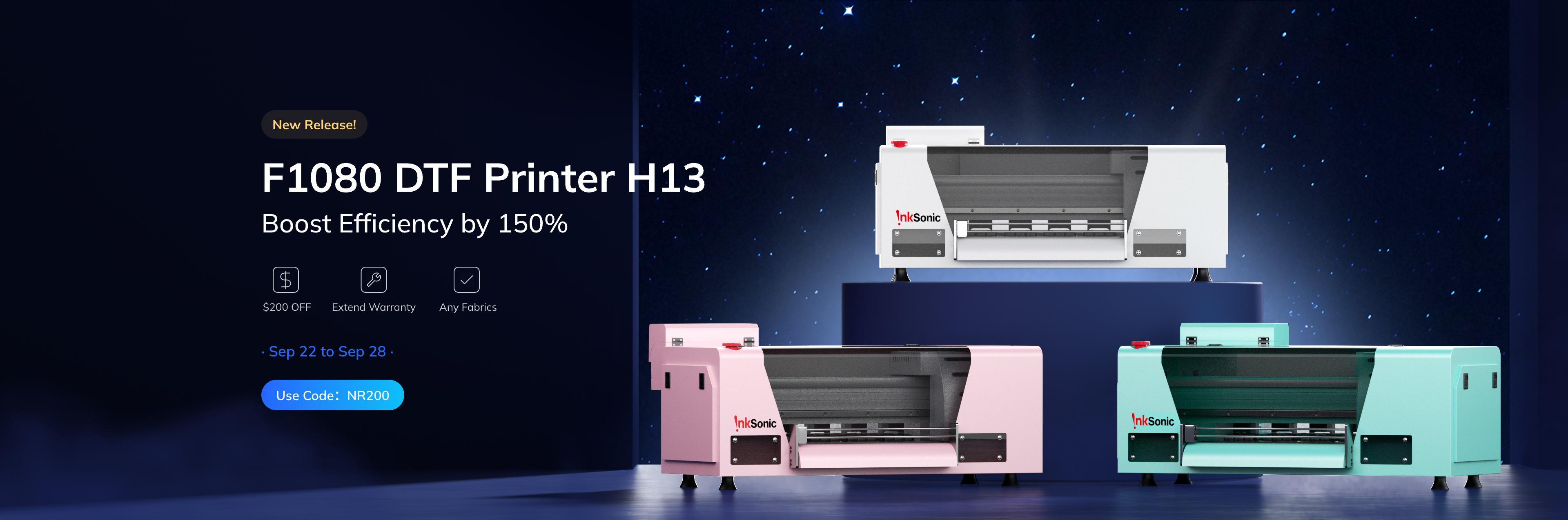 Shop Best DTF & UV DTF Printers - InkSonic